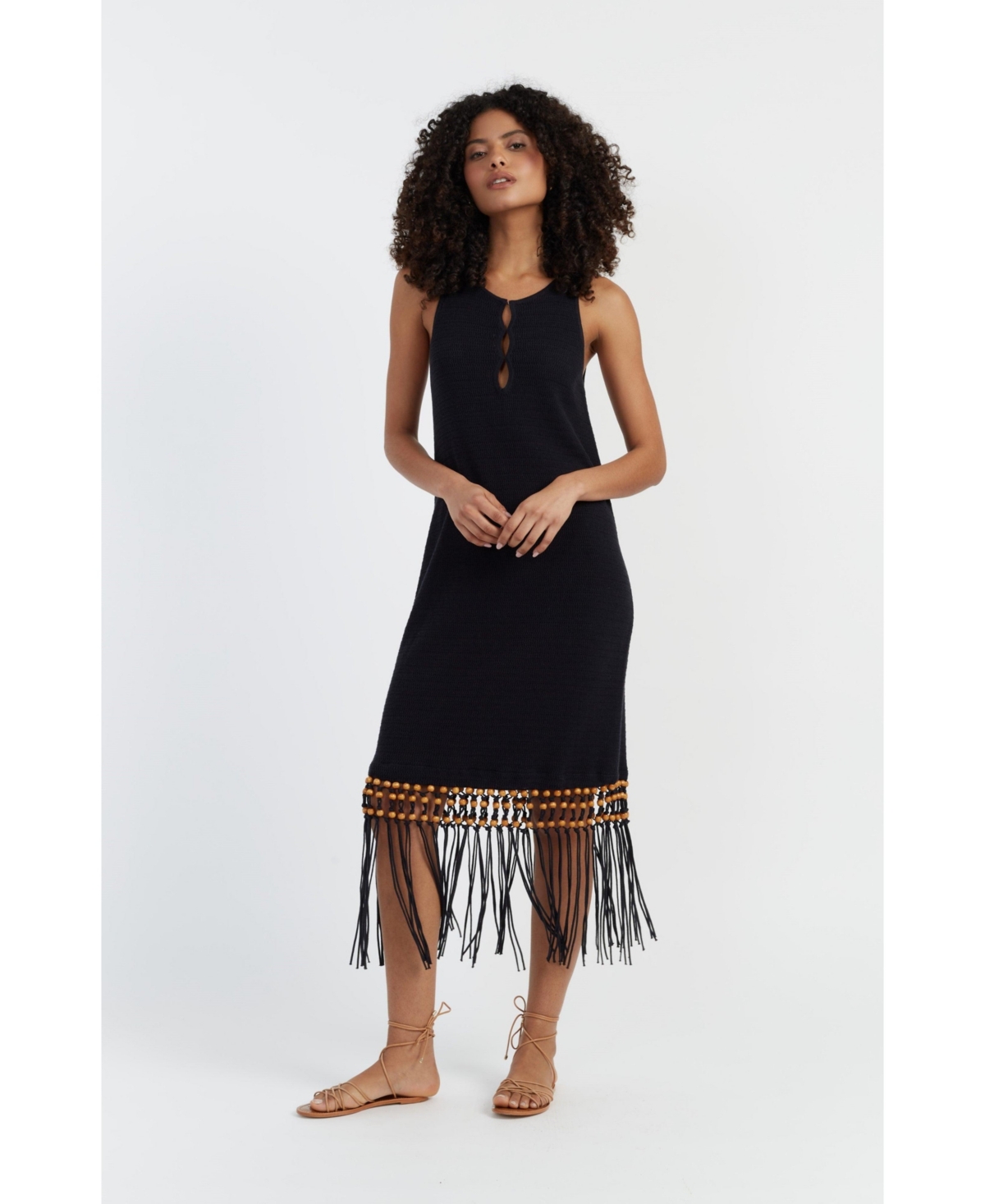 Click here for Chinti & Parker Womens Laura Whitmore Beaded Dress... prices