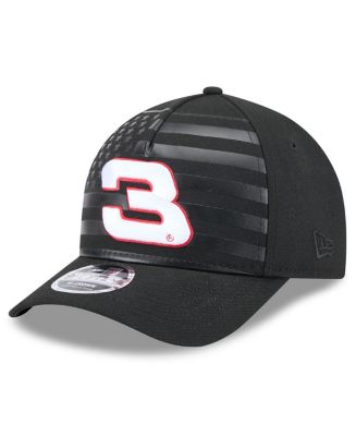New Era Men's Black Austin Dillon American Flag 9FORTY M-Crown A-Frame ...