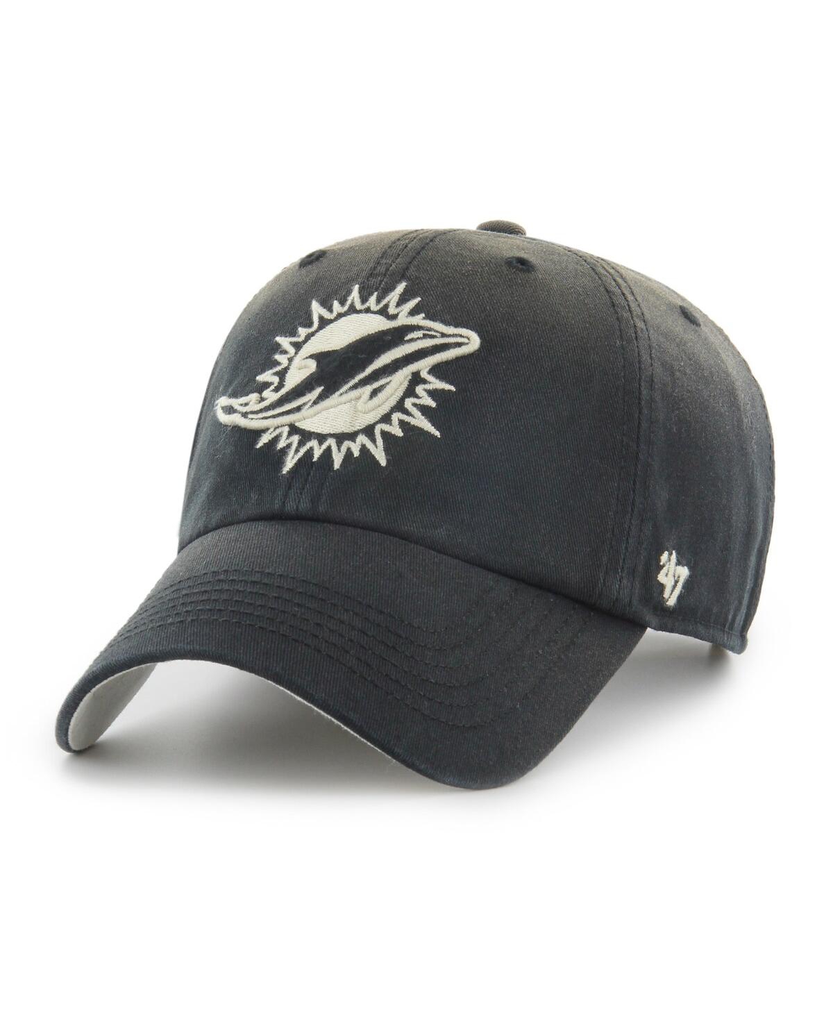 Click here for 47 Brand Mens Black Miami Dolphins Dusted Relaxed... prices