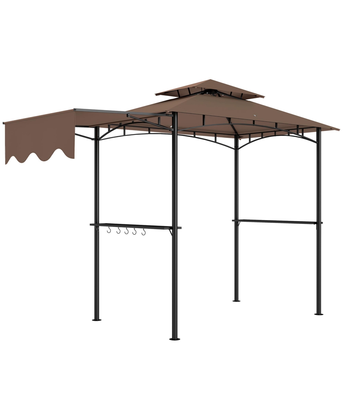 Click here for Outsunny 8 x 5 Grill Gazebo  2-Tier Outdoor Bbq Ga... prices