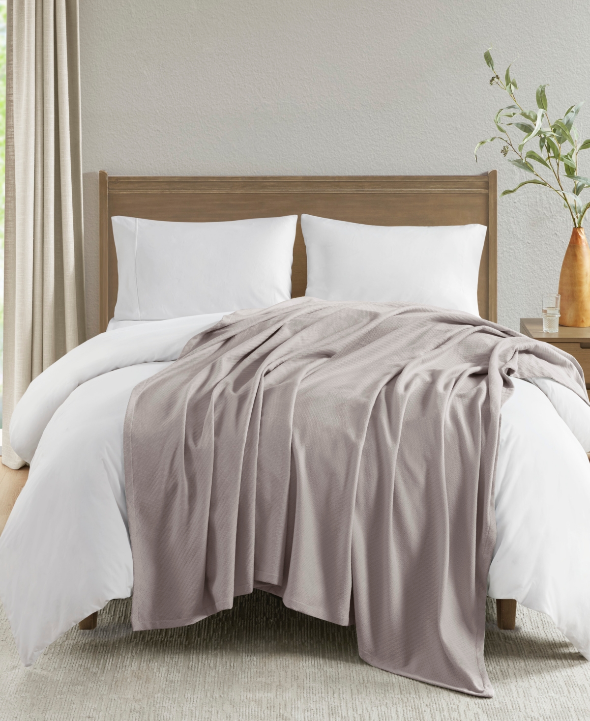 Click here for Madison Park Liquid Cotton Blanket  Full/Queen - G... prices