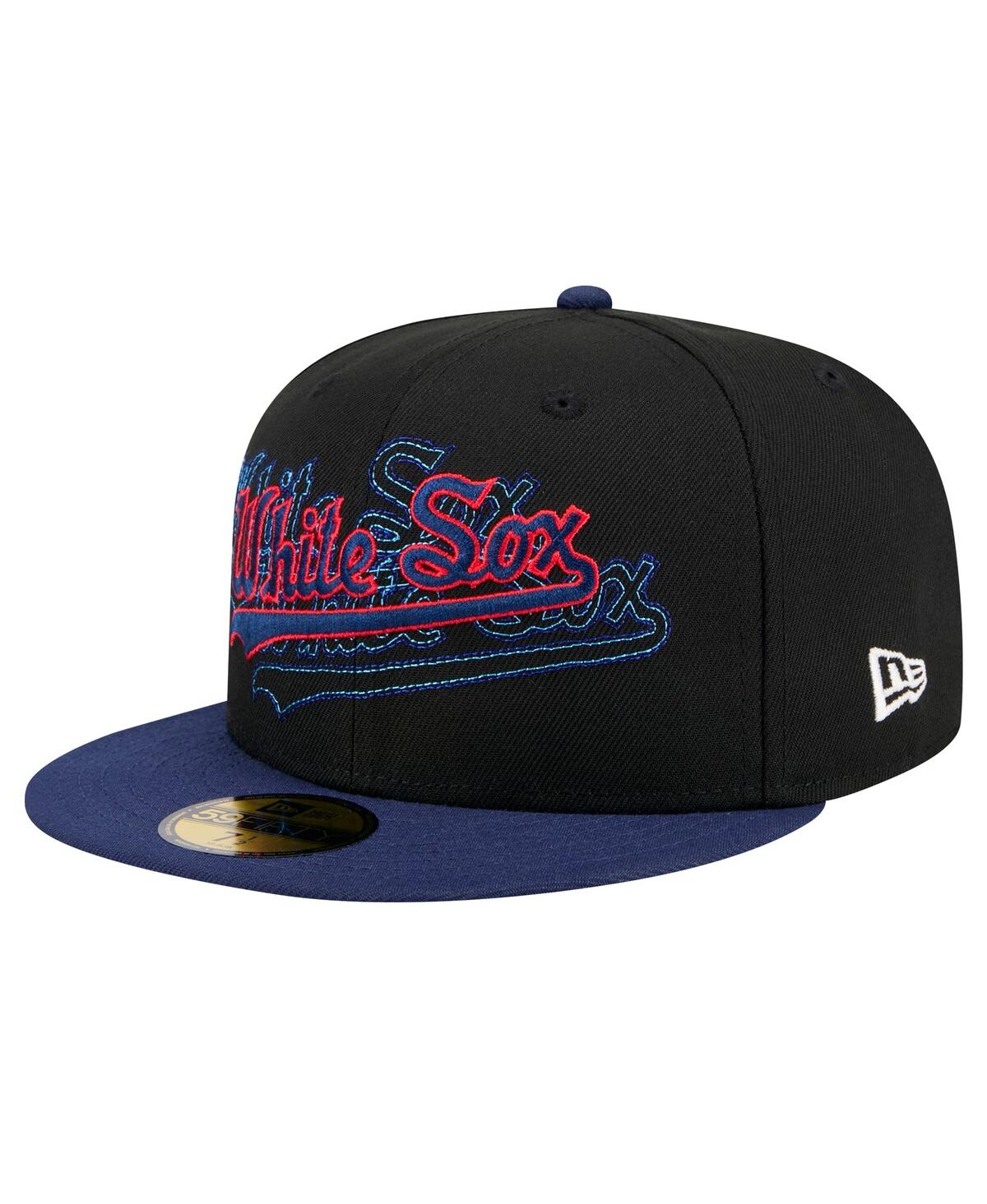 Click here for New Era Mens Black Chicago White Sox Shadow Stitch... prices
