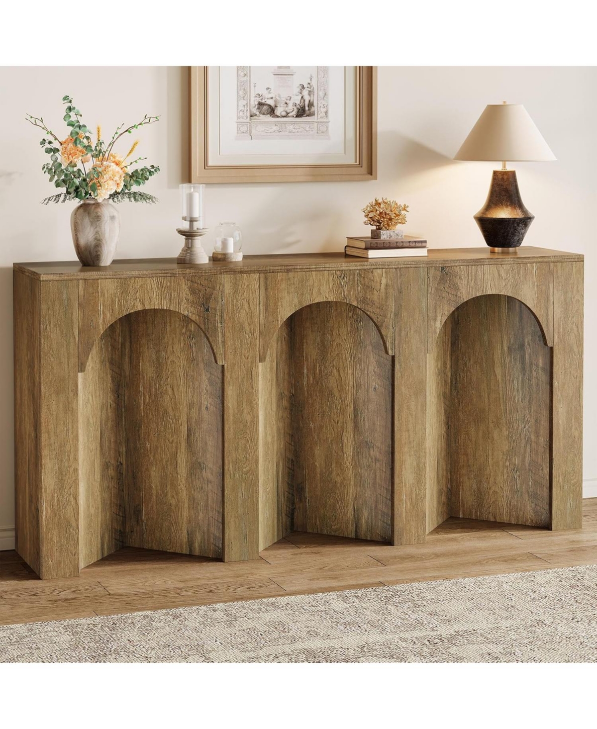Click here for Tribesigns 63-Inch Long Sofa Console Table  Farmho... prices