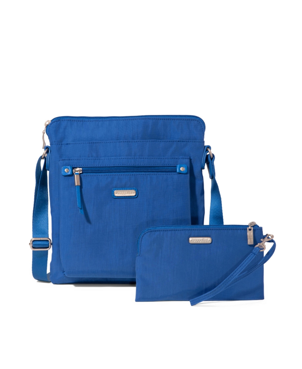 Click here for Baggallini Go Bag With Rfid Wristlet - Lapis prices