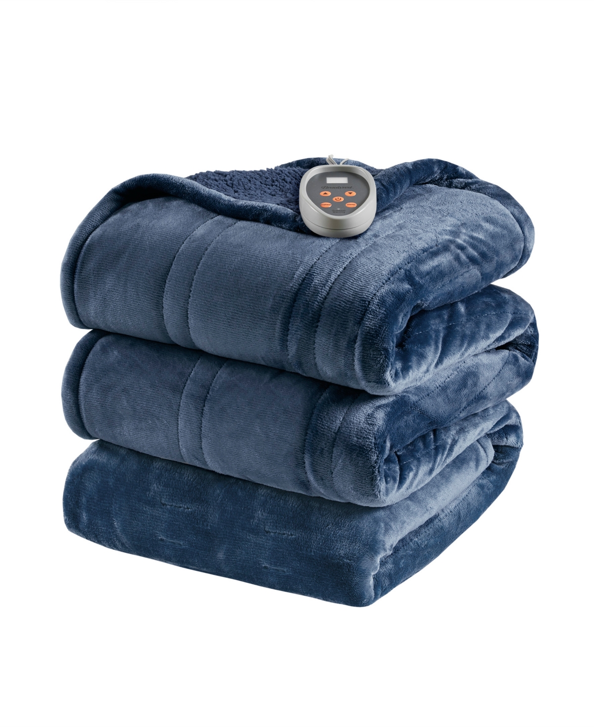 Beautyrest Heated Microlight to Berber Blanket  Twin