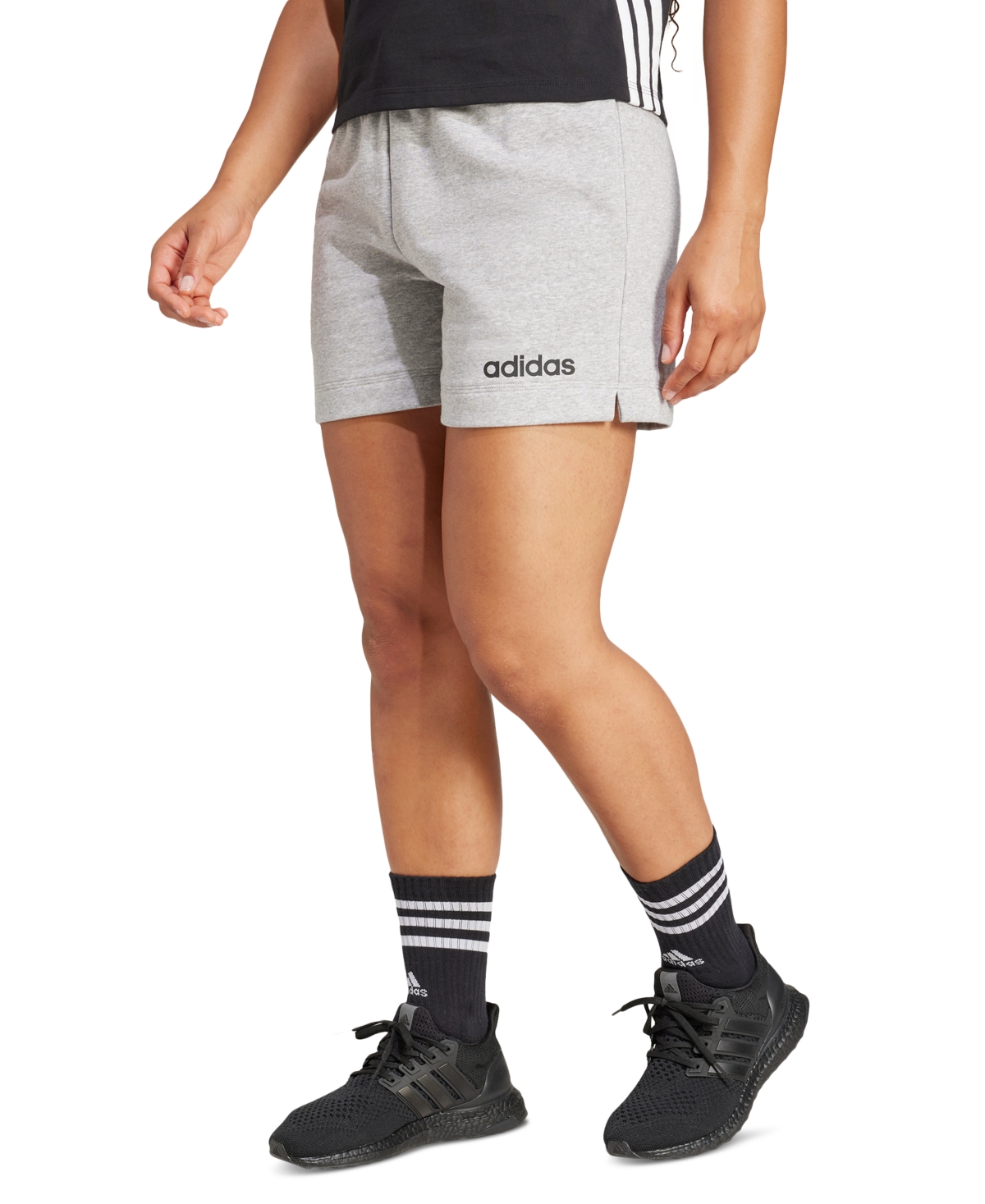 Click here for adidas Womens Essentials French Terry Pull-On Shor... prices