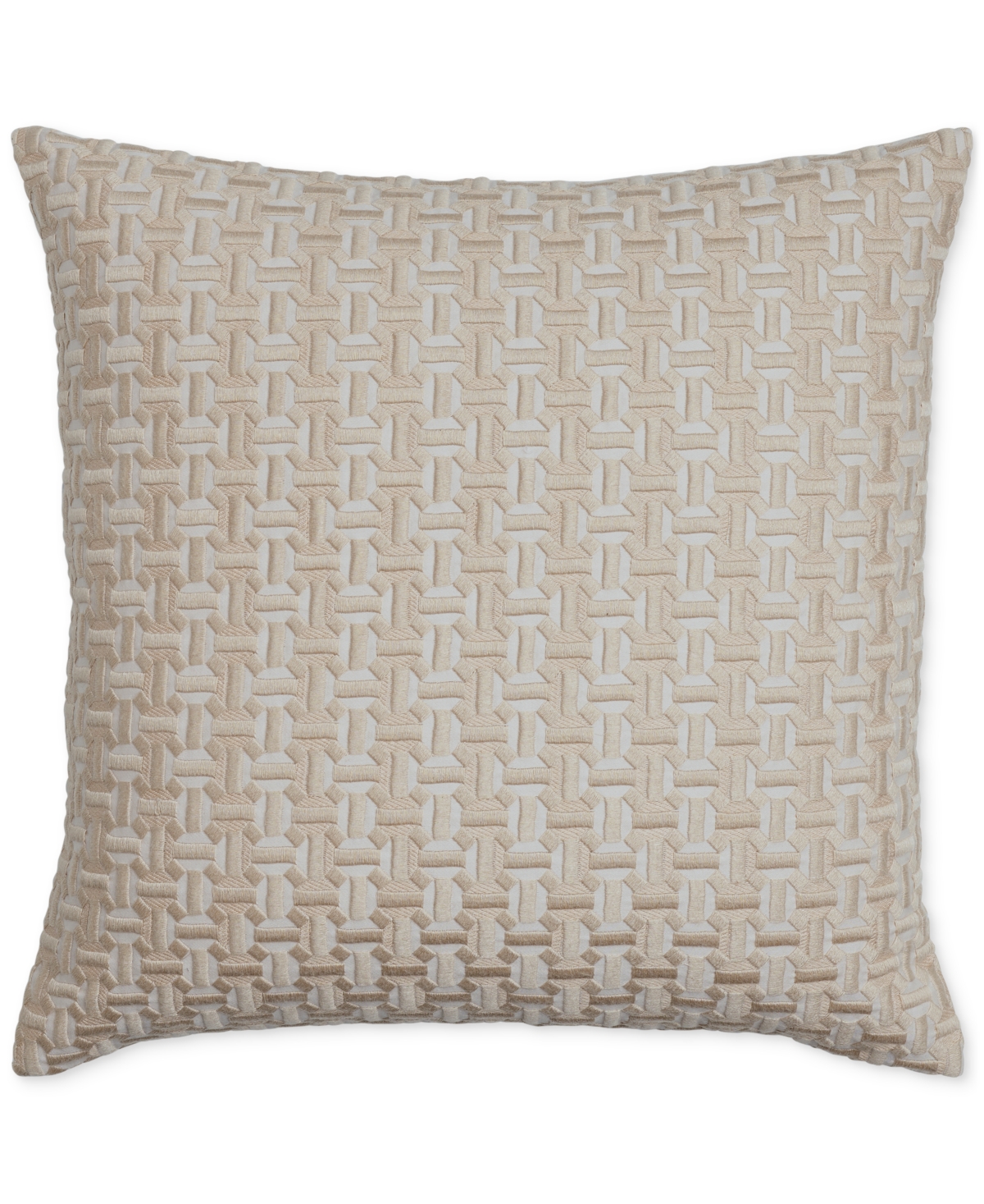 Click here for Hotel Collection Tiled Geo Decorative Pillow  18 x... prices