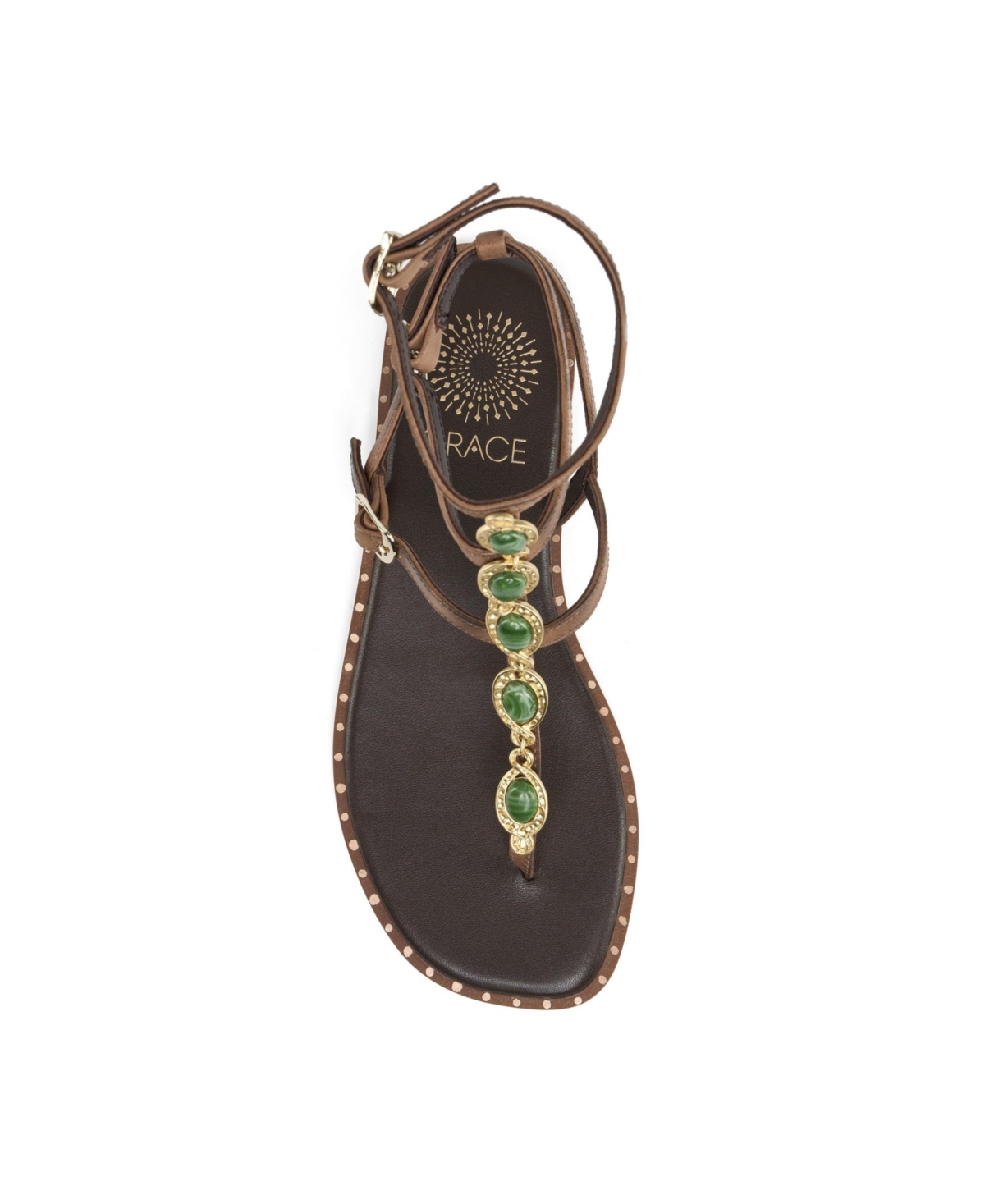 Click here for Grace Mabul Sandal - Brown leather prices