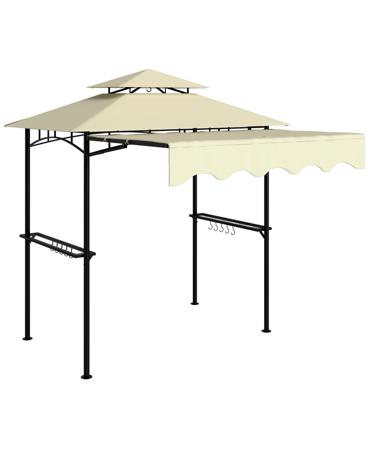 Click here for Outsunny 8 x 5 Grill Gazebo  2-Tier Outdoor Bbq Ga... prices