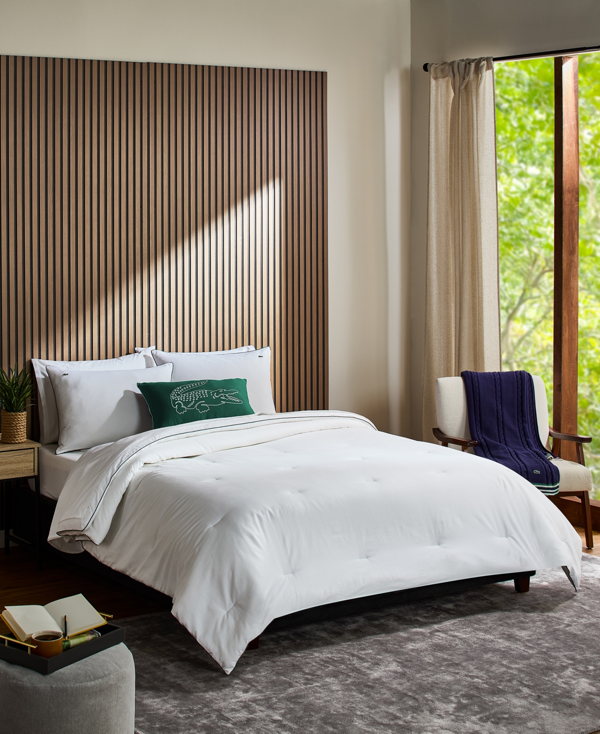 Click here for Lacoste Tiebreak Solid 2-Pc. Comforter Set  Twin -... prices