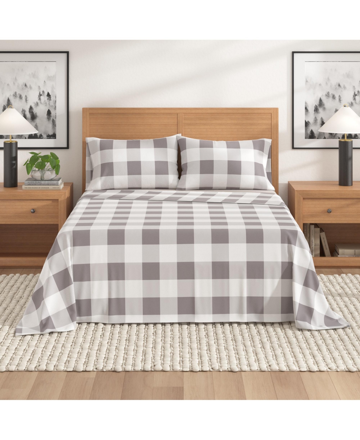 Click here for Linery & Co. 100 Turkish Cotton Flannel Printed Sh... prices