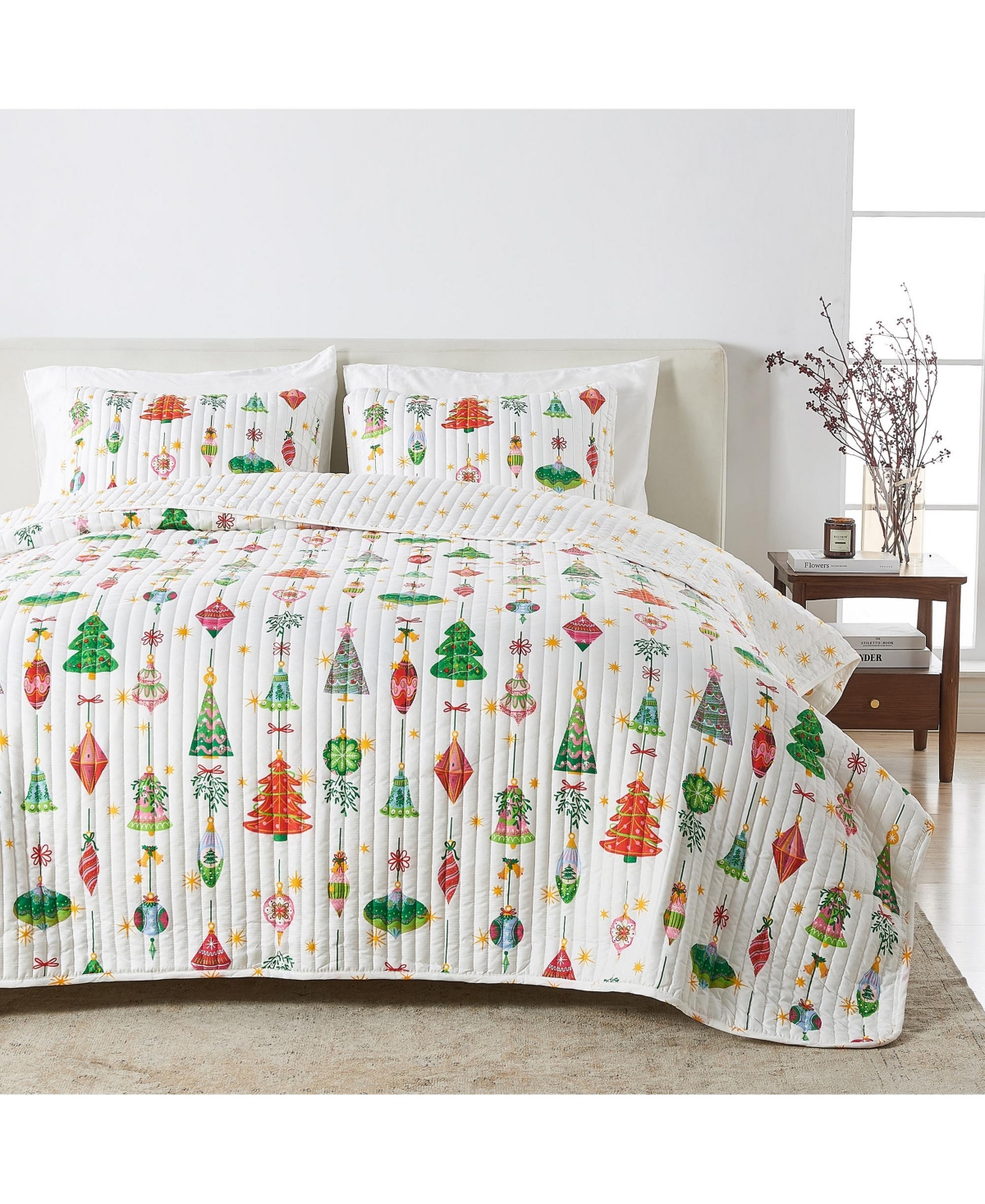 Click here for Linery & Co. Festive Holiday Reversible Microfiber... prices