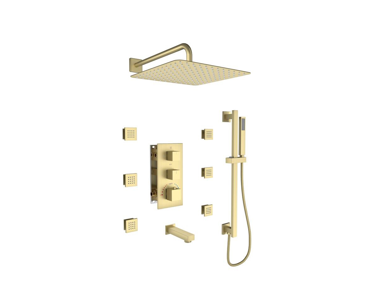 Click here for Casainc Wall Mounted Thermostatic Shower System Wi... prices