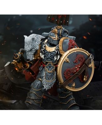 Space Wolves Legion Praetor with Power Axe and Combat Shield 1/18 Scale ...