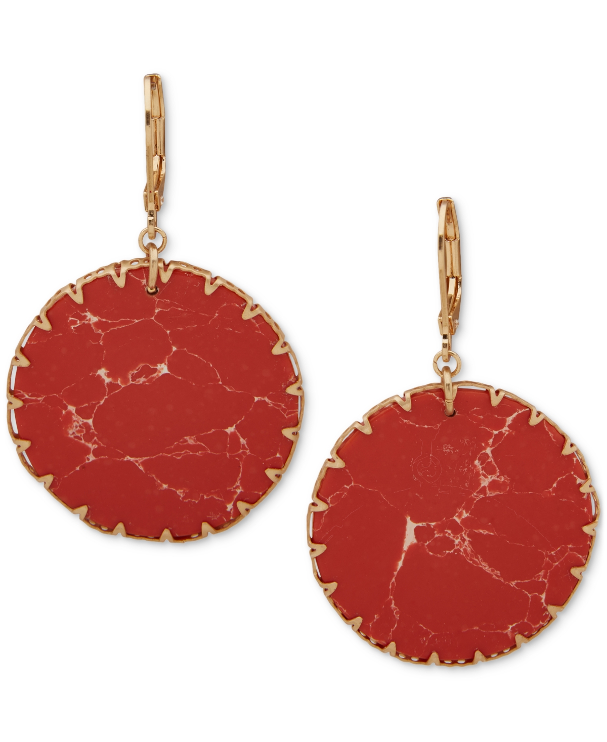 Click here for lonna & lilly Gold-Tone Stone Disc Drop Earrings -... prices