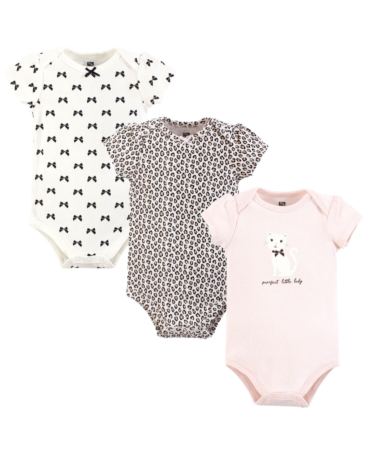 Click here for Hudson Baby Baby Girls Hudson Cotton Bodysuits  Pu... prices