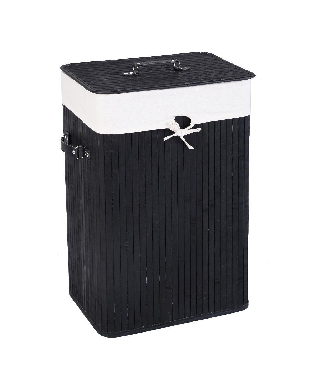 Click here for 19 Gal Rectangle Laundry Basket Bamboo Clothes Ham... prices