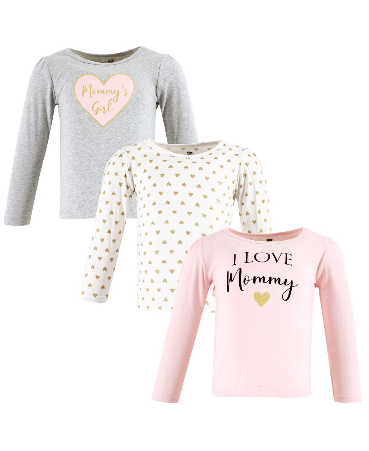 Click here for Hudson Baby Baby Girls Hudson 3Pk Long Sleeve T-Sh... prices