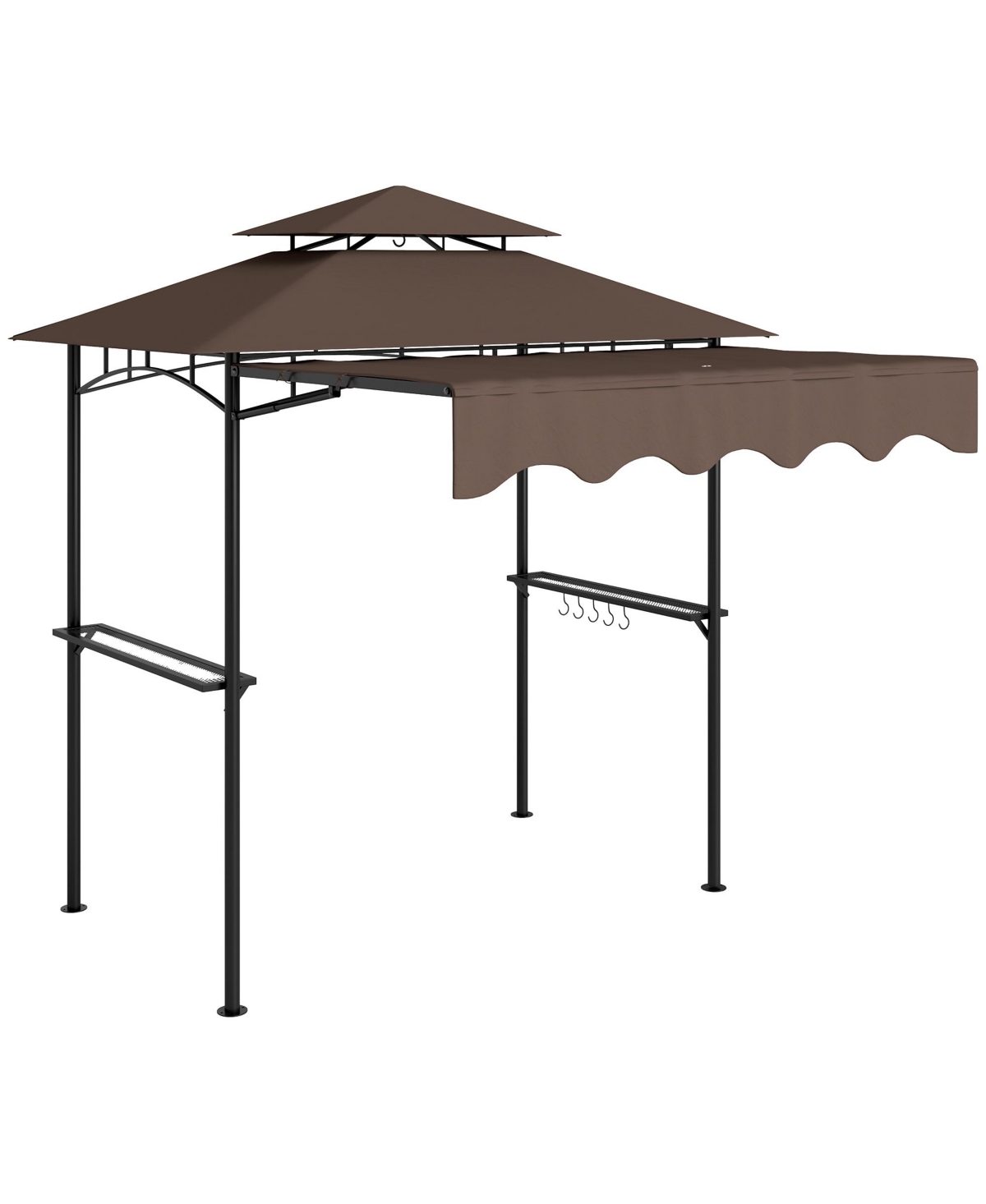 Click here for Outsunny 8 x 5 Grill Gazebo  2-Tier Outdoor Bbq Ga... prices