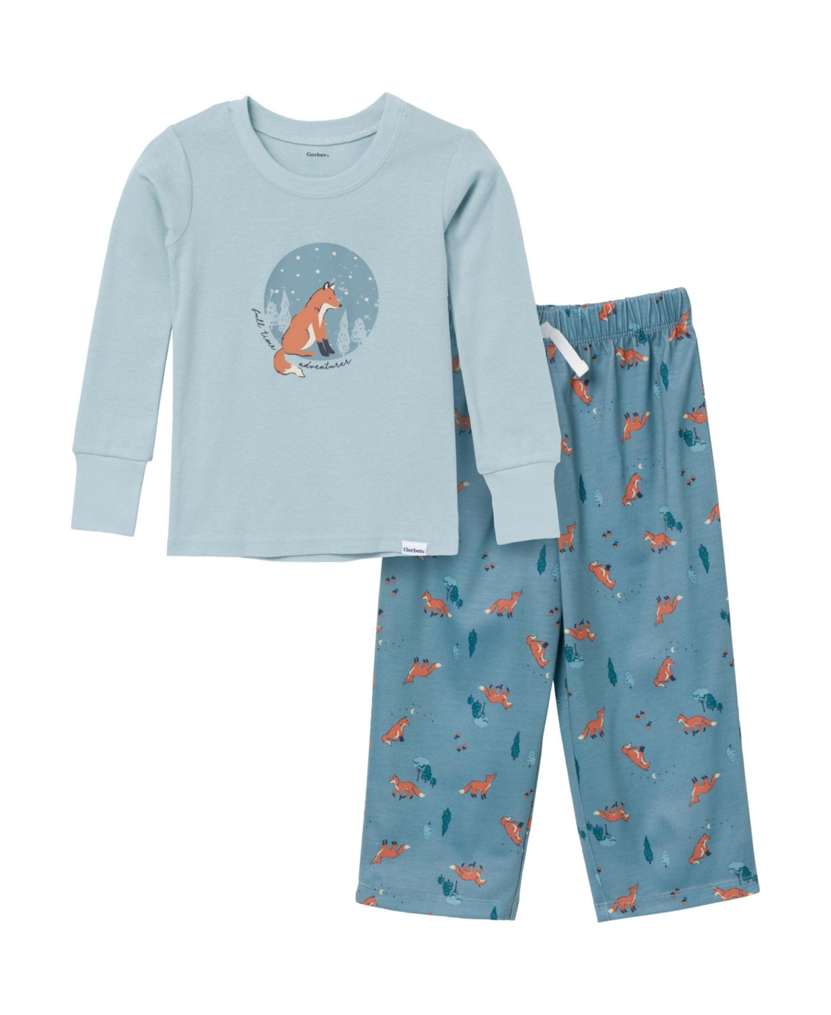 Click here for Gerber Baby Boys 2-Piece Pajama Long Sleeve Top an... prices