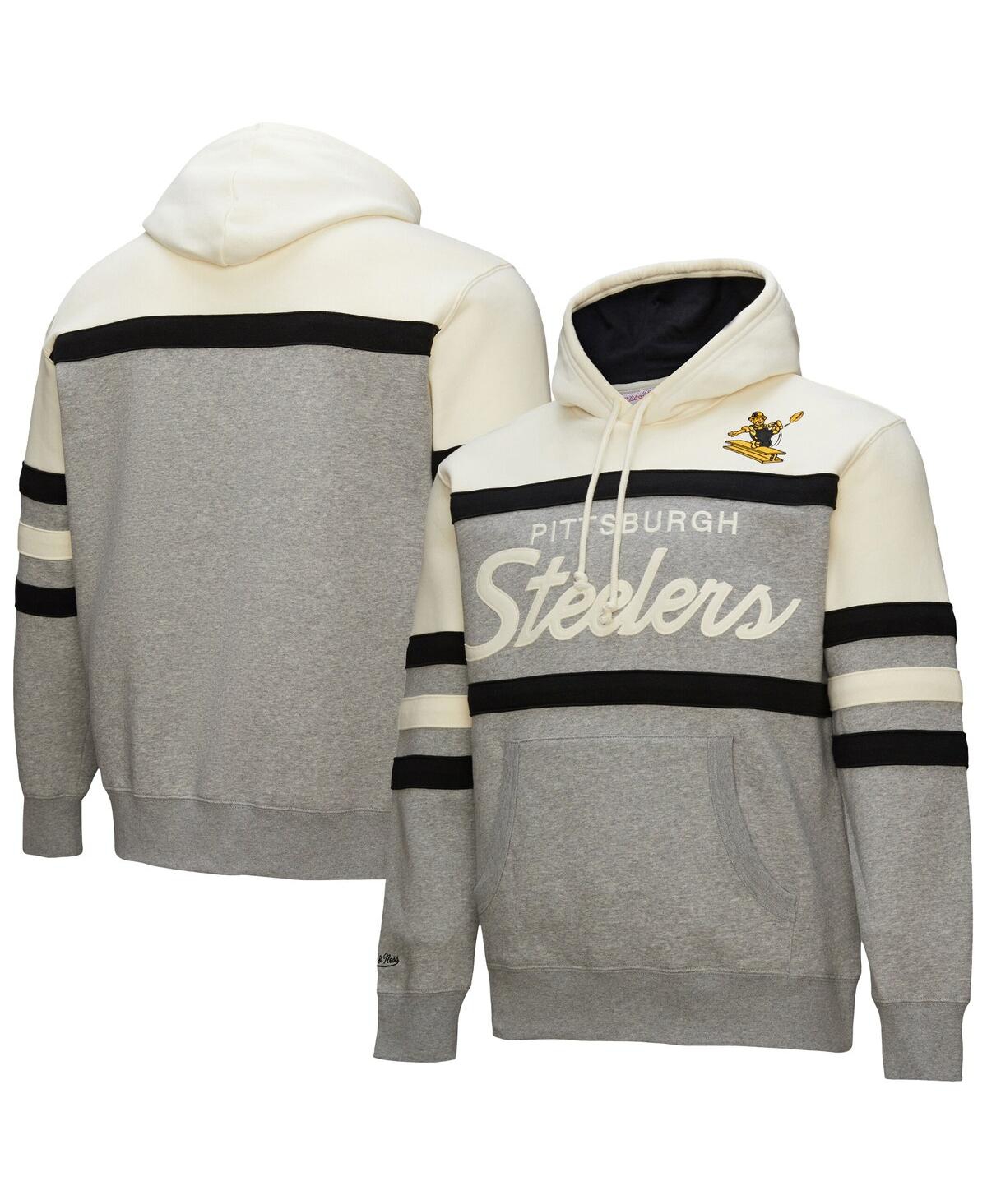 Click here for Mitchell & Ness Mens Heather Gray Pittsburgh Steel... prices