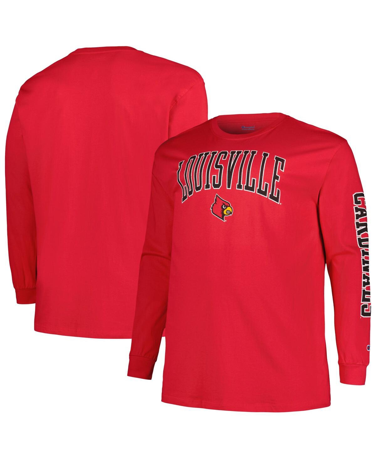 Click here for Champion Mens Red Louisville Cardinals Big Tall 2-... prices