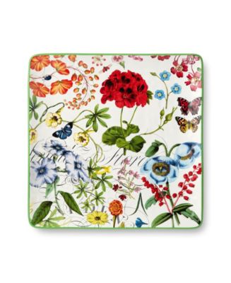 Certified International Greenhouse Square Platter - Macy's