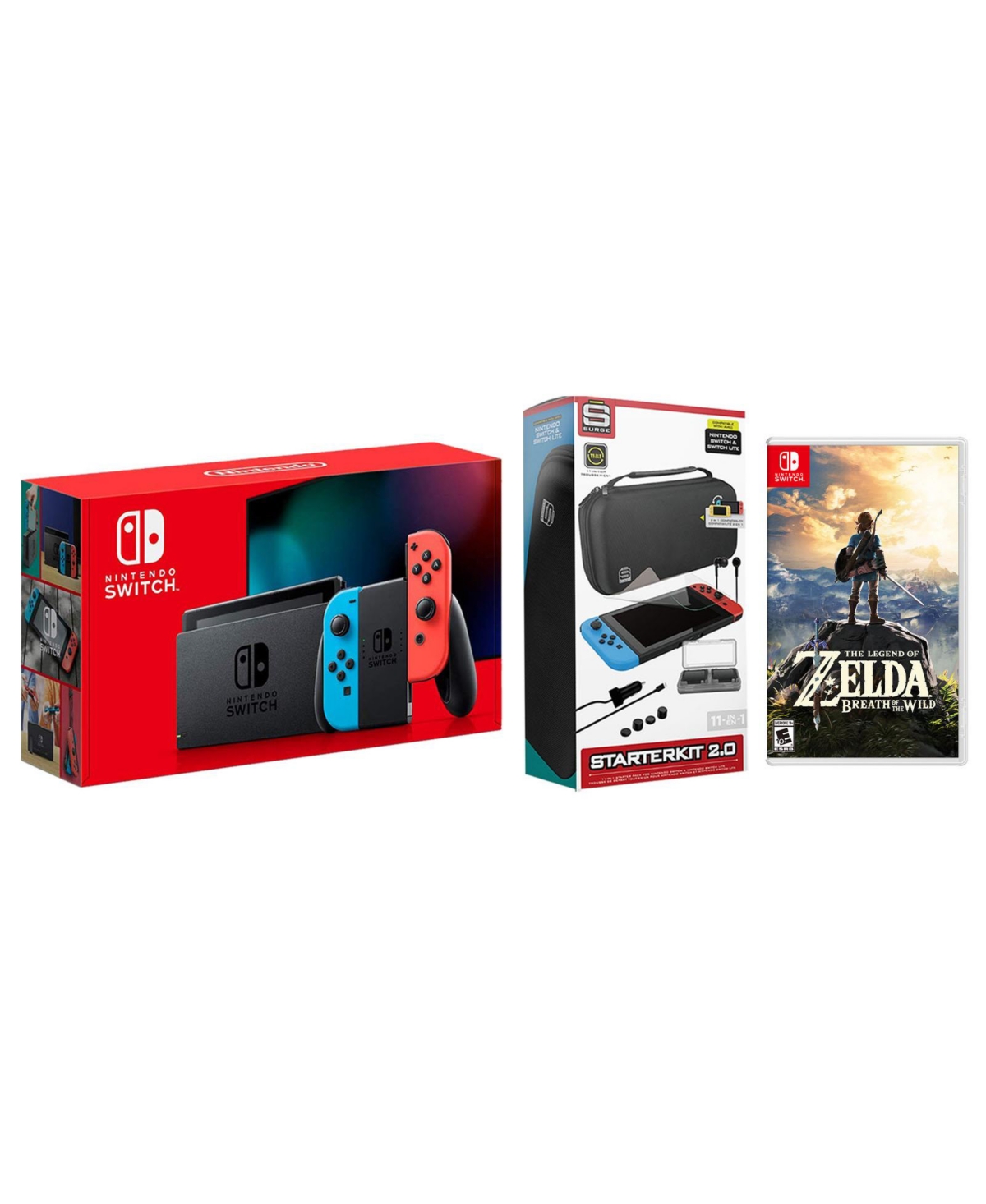 Click here for Nintendo Switch 32GB Console Neon Red/Blue Joy-Con... prices