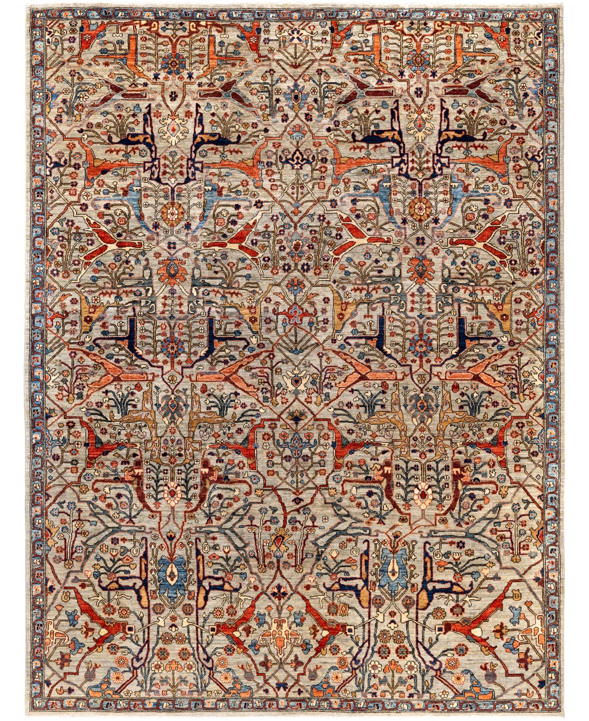 Bloomingdales Serapi M1945 Area Rug  91 x 119