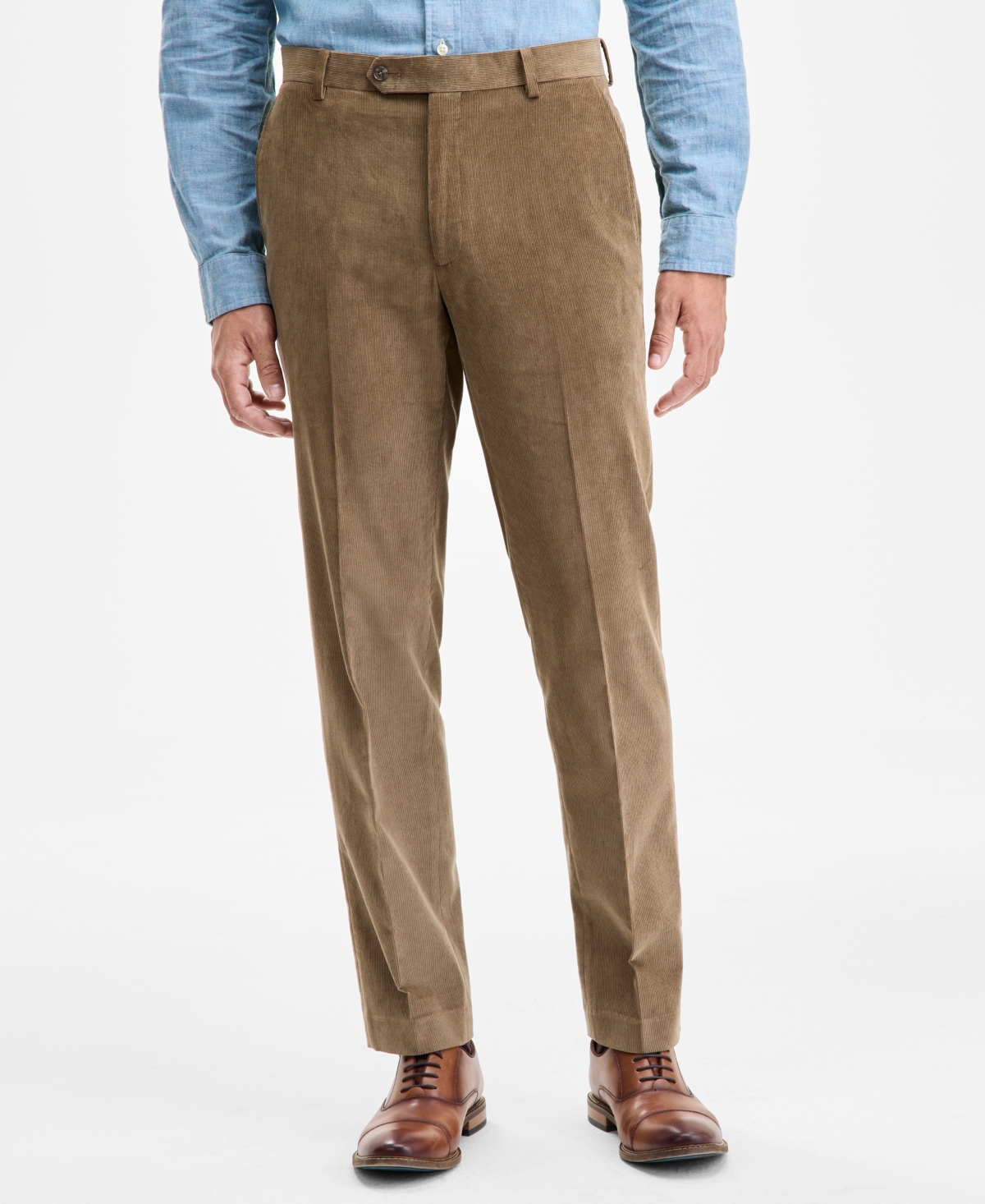 Click here for Tommy Hilfiger Mens Modern-Fit Solid Corduroy Pant... prices