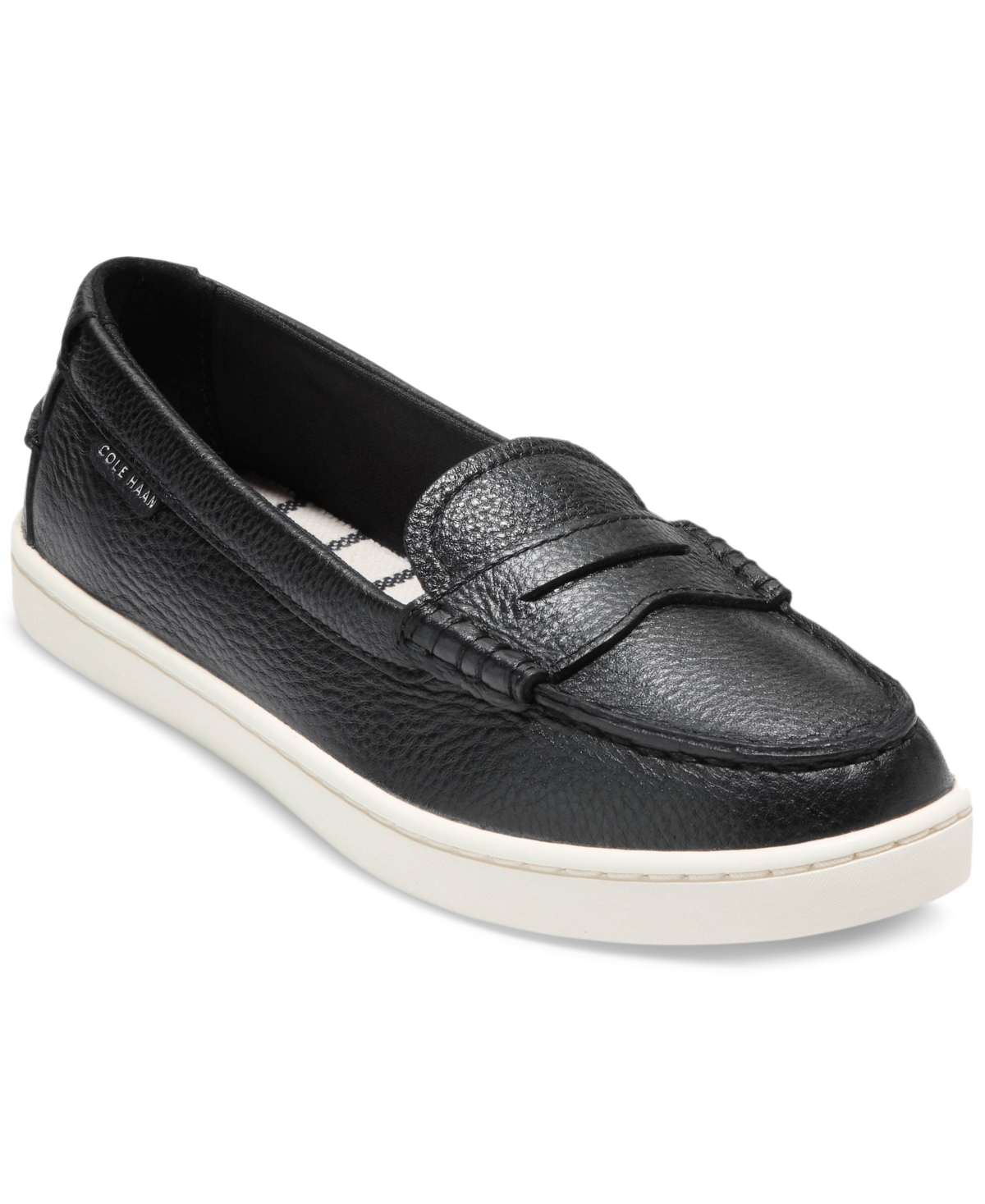 Click here for Cole Haan Womens Nantucket Penny Loafer Flats - Bl... prices