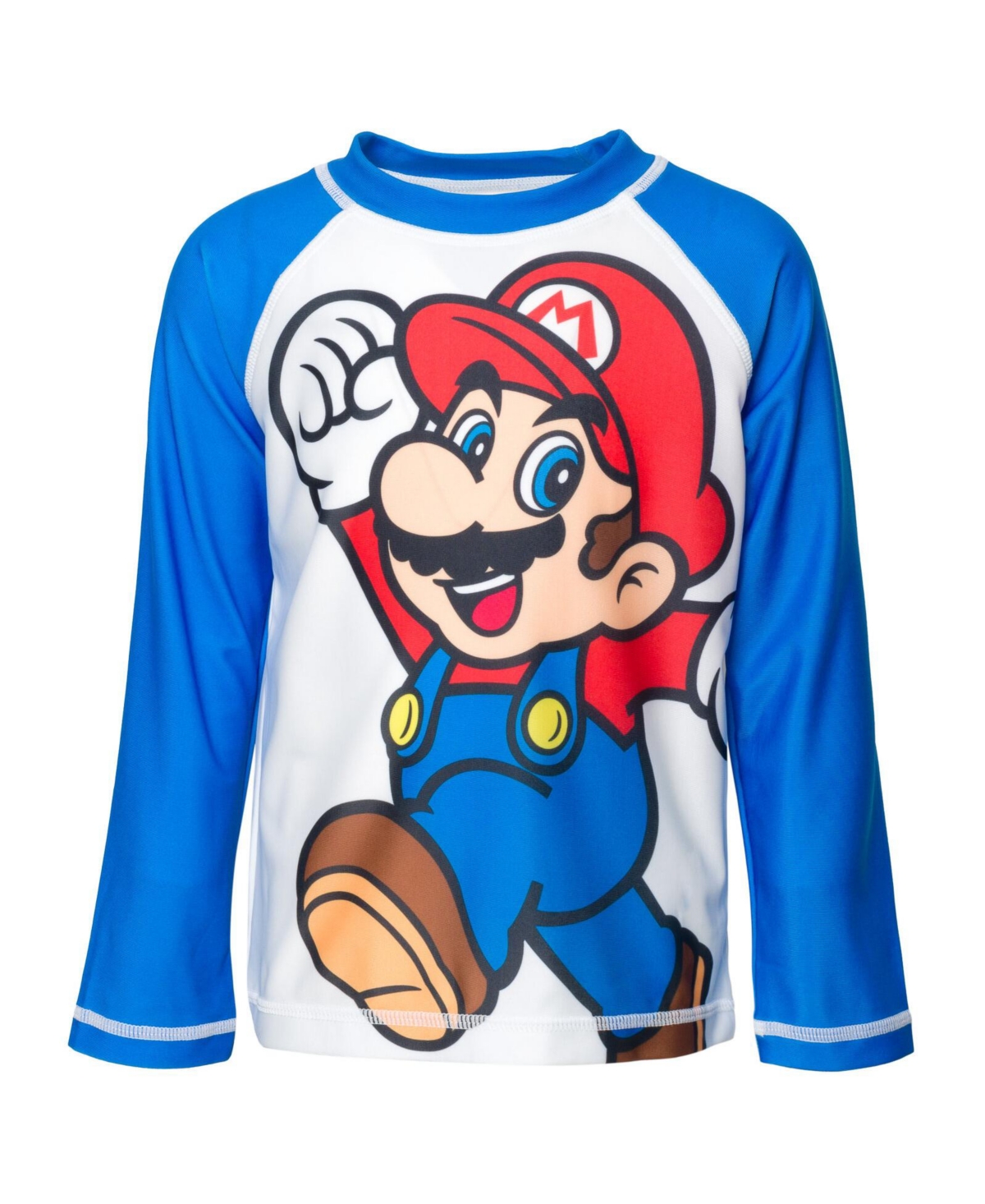 Click here for Nintendo Toddler Boys Super Mario Rash Guard Swim... prices