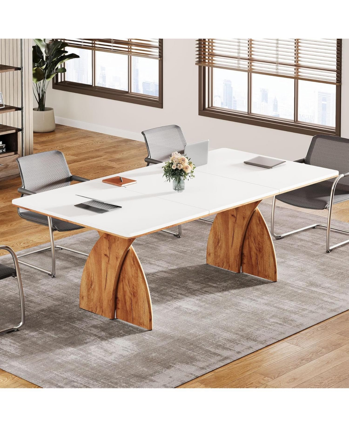 Click here for Tribesigns 6FT Conference Table for 6-8 People  Me... prices