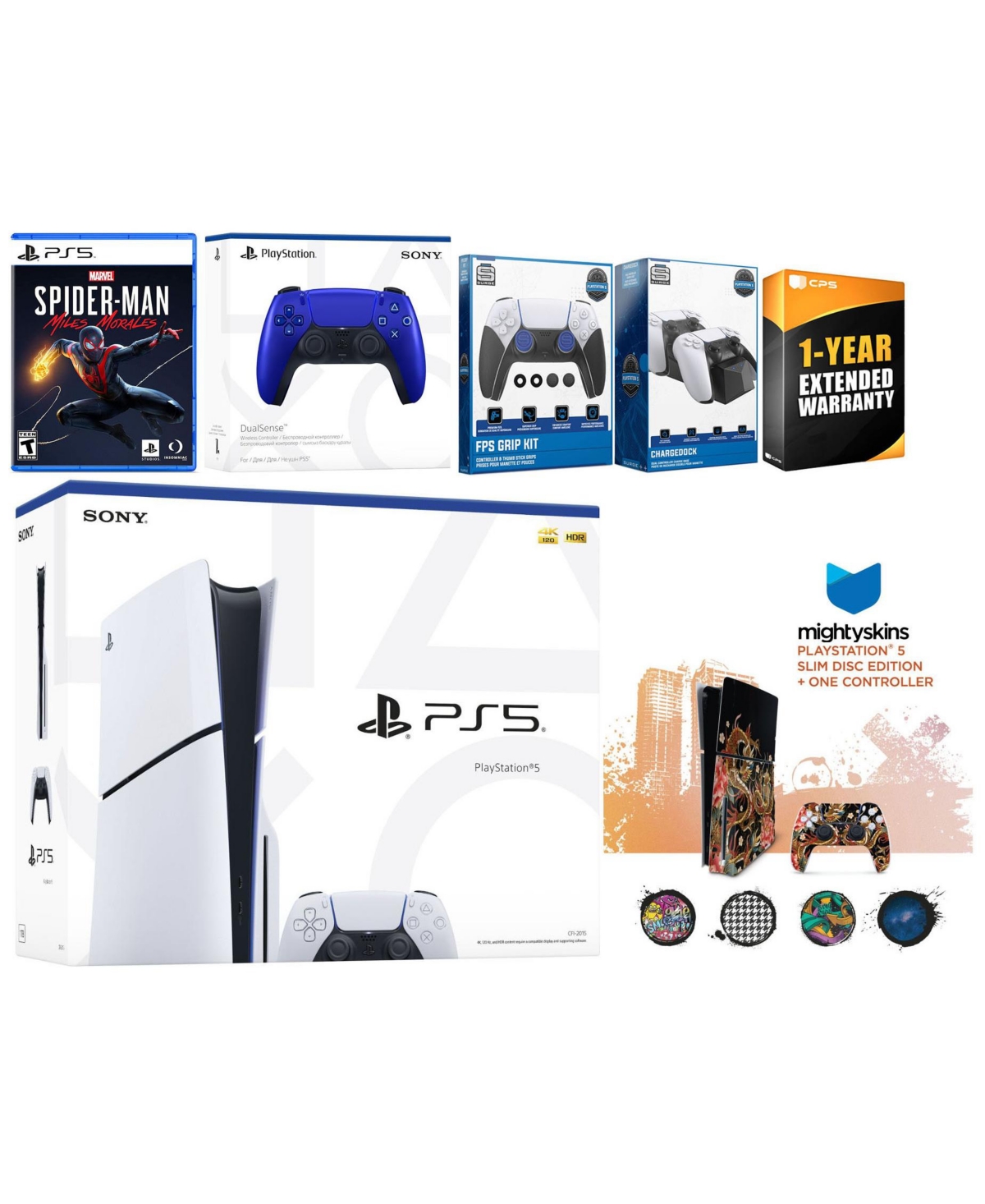 Click here for Sony Playstation 5 Slim Disc with Spider-Man: Mile... prices