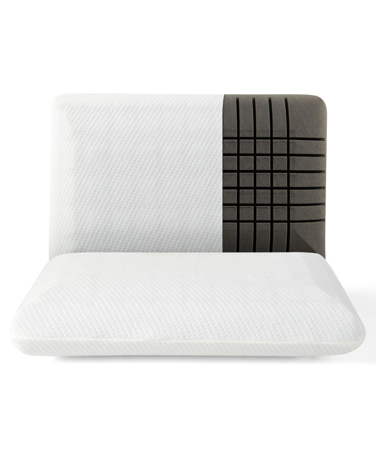 Click here for 2 Pieces Bamboo Memory Foam Pillow for Pain Relief... prices