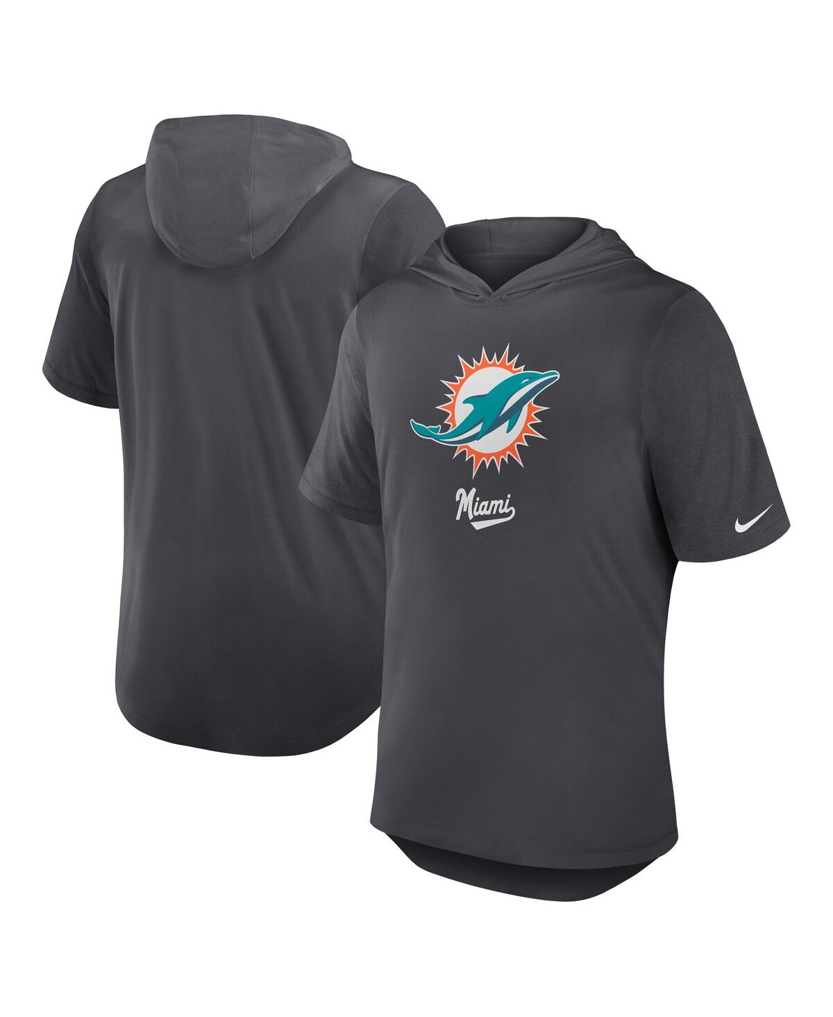 Click here for Nike Mens Anthracite Miami Dolphins Tri-Blend Perf... prices