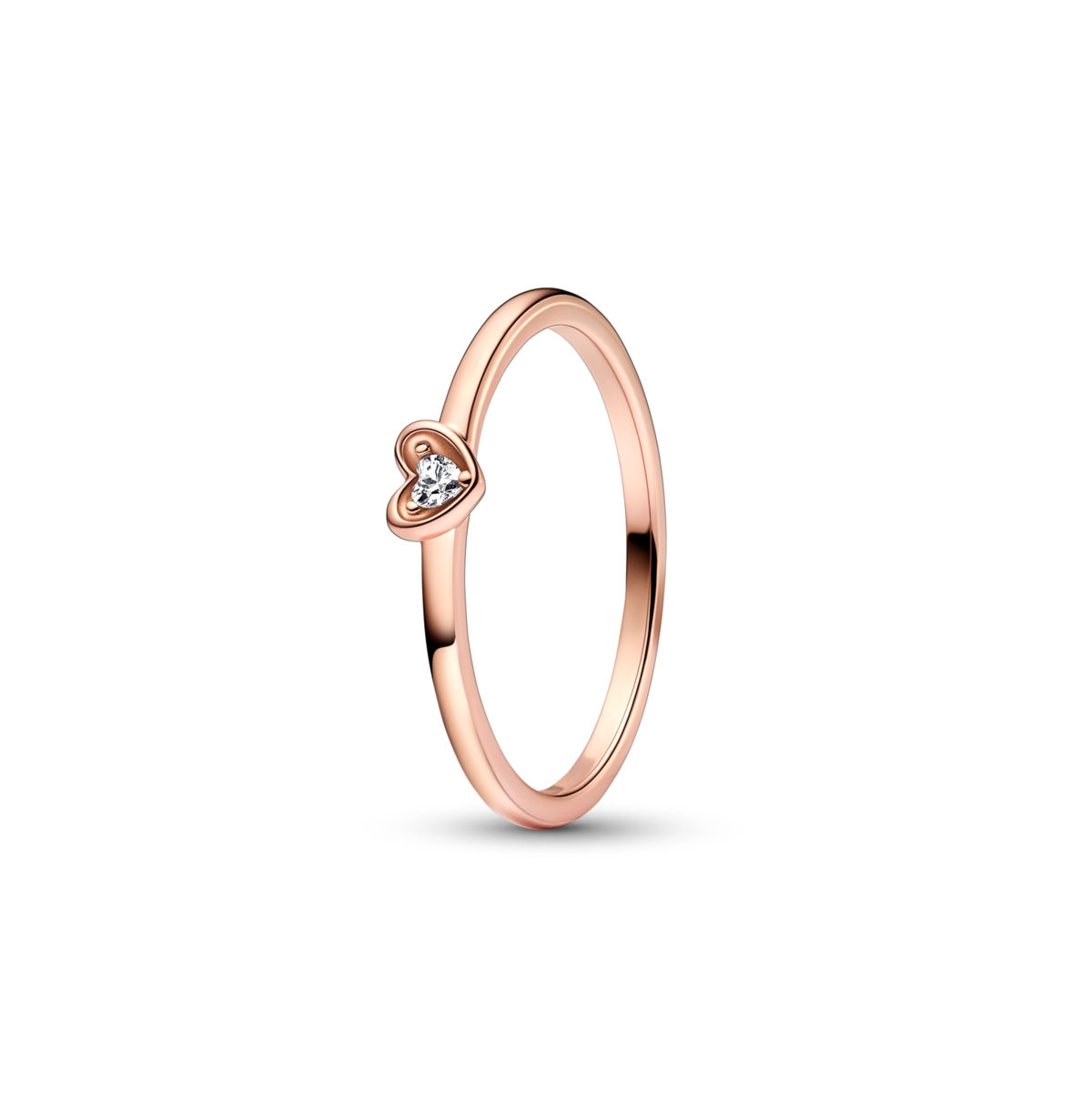 Click here for Pandora Gold-Plated Radiant Heart Ring - Rose Gold prices