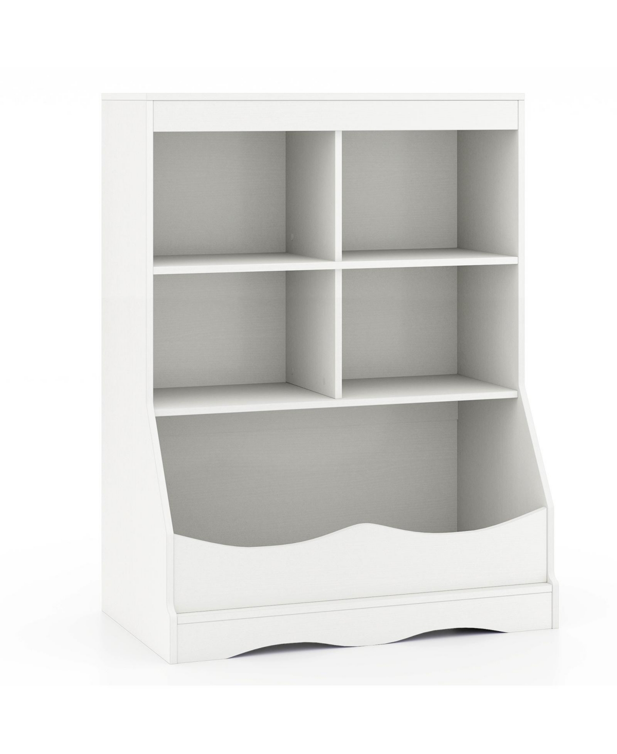 Click here for 34.5 Kids Bookshelf with 5 Bins for Playroom and L... prices