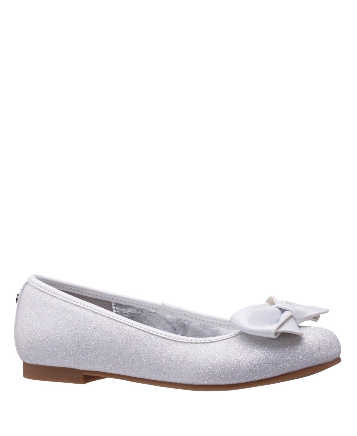 Click here for Nina Little Girls Rose Ballet Flat-Shoe Flats - Wh... prices