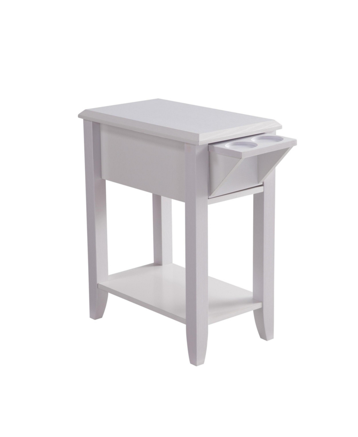Click here for Modern Chairside Table with Extendable Drawer and... prices