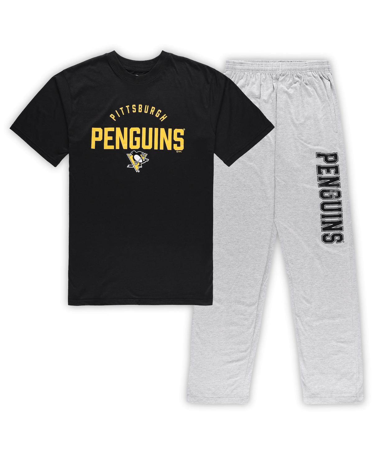 Click here for Profile Mens Pittsburgh Penguins Black/Heather Gra... prices