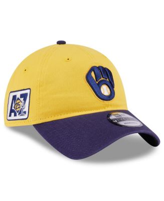 New Era Big Boys and Girls Gold Milwaukee Brewers 2025 Spring Training ...