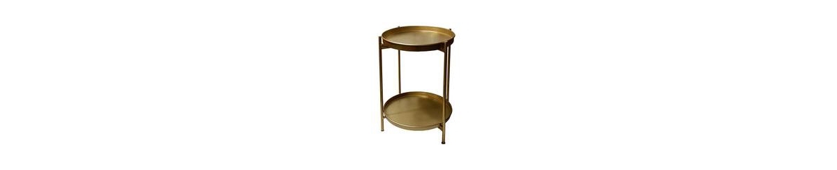 Click here for High Round Side Table – 2-Tier Design with... prices