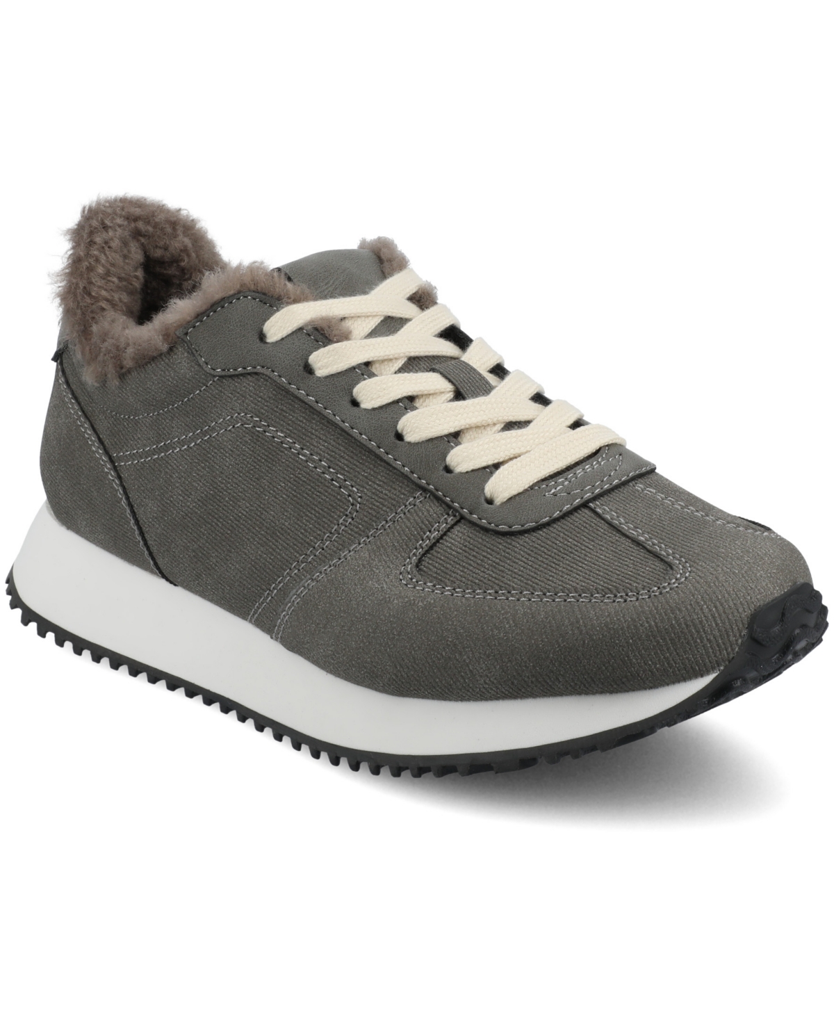 Click here for Journee Collection Womens Flow Casual Lace Up Snea... prices