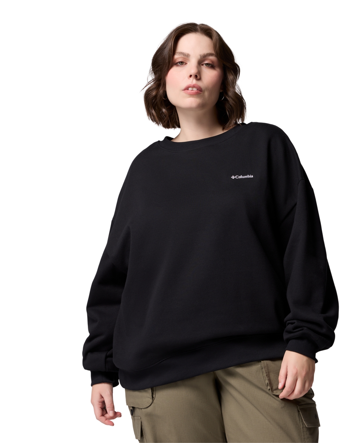 Click here for Columbia Plus Size Aldermore Crewneck Sweatshirt -... prices