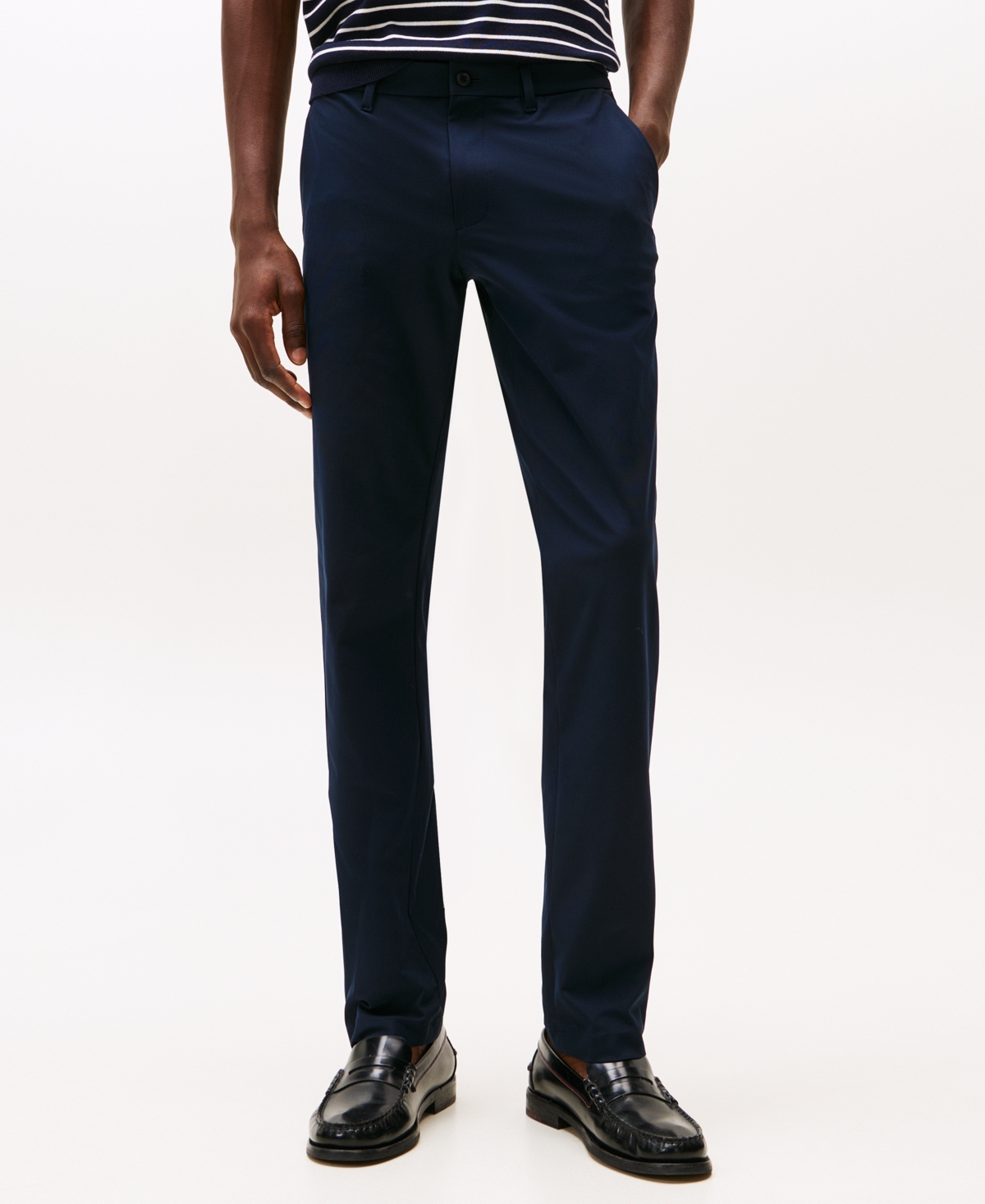 Click here for Tommy Hilfiger Mens Denton Tailored Fit Knit Tech... prices