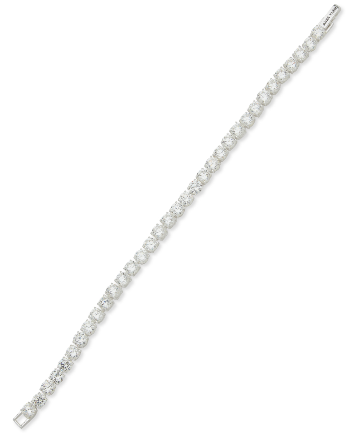 Click here for Anne Klein Round Cubic Zirconia Tennis Bracelet -... prices
