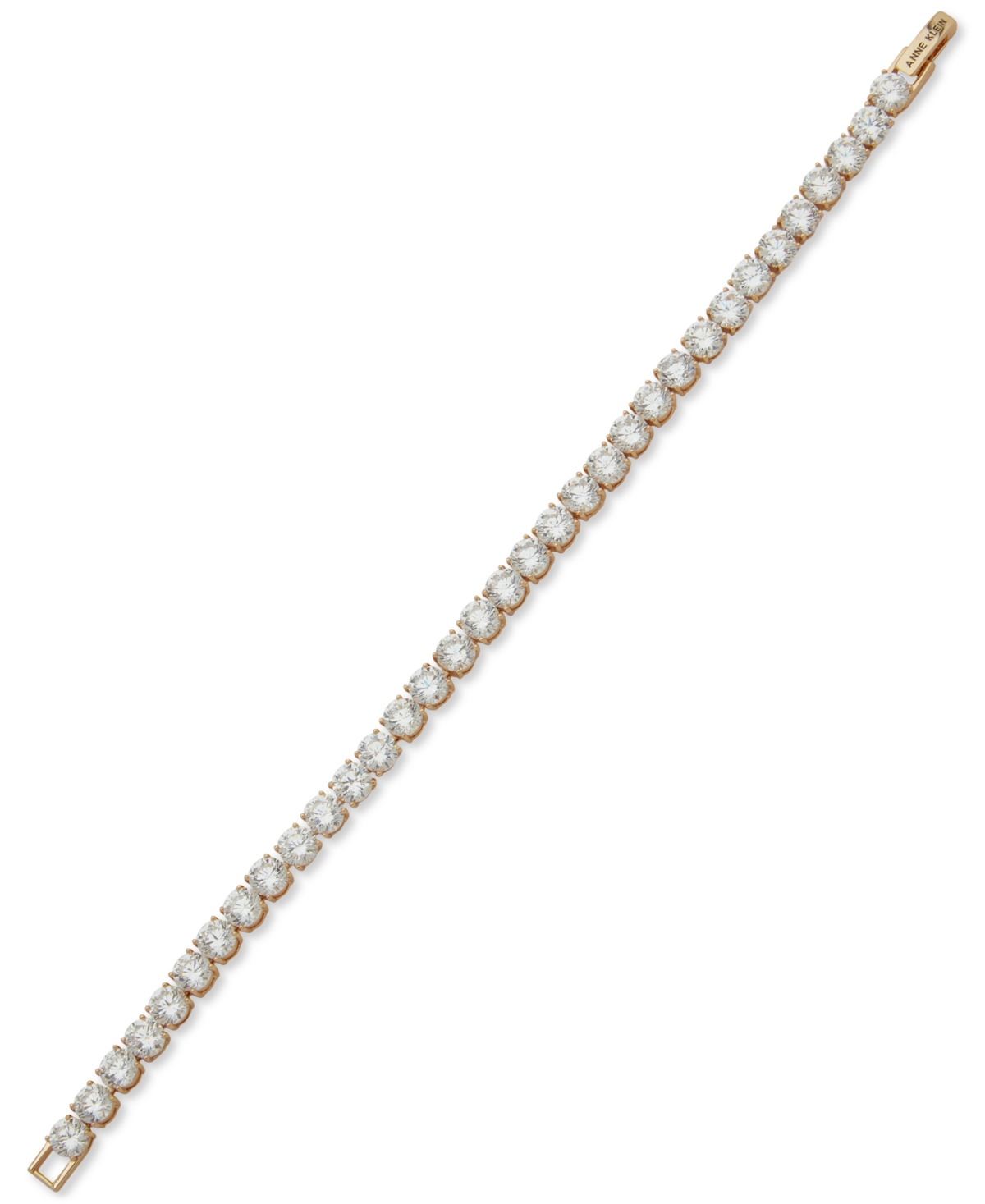 Click here for Anne Klein Round Cubic Zirconia Tennis Bracelet -... prices