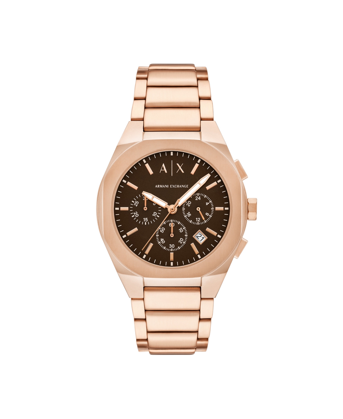 Click here for A|X Armani Exchange Mens Quartz Chronograph Rose G... prices