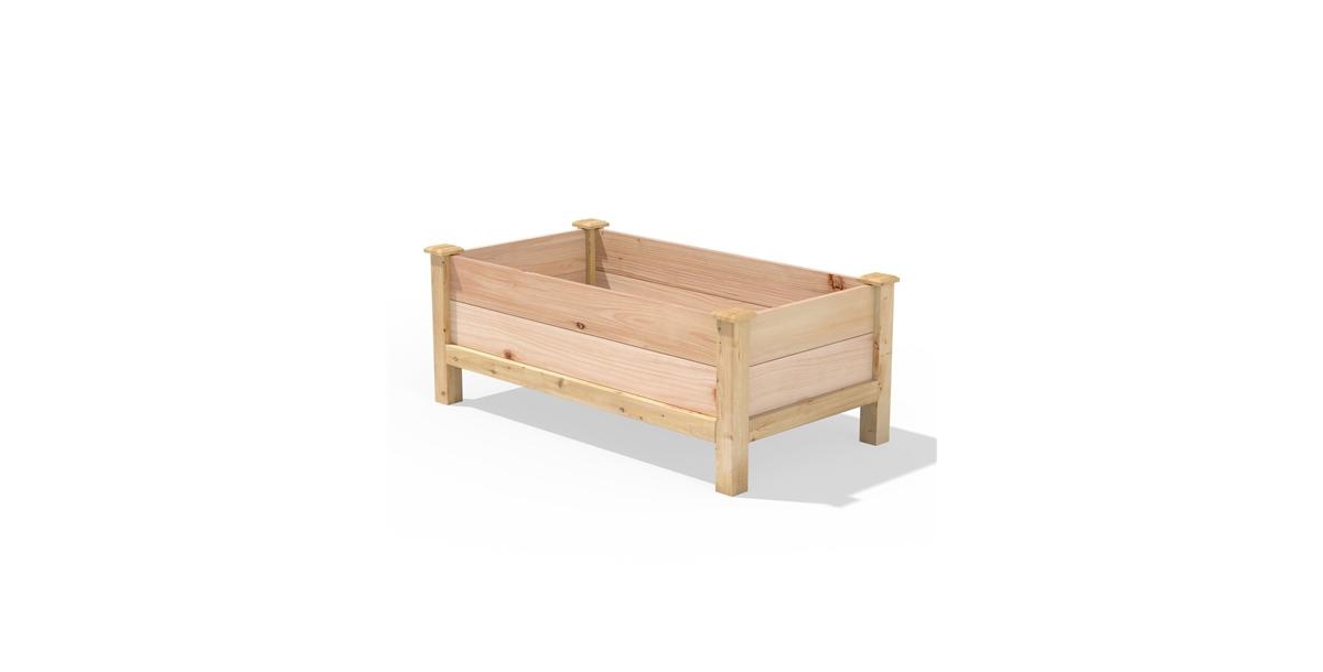 Click here for Farmhouse 24-in x 48-in x 19-in Cedar Elevated Vic... prices